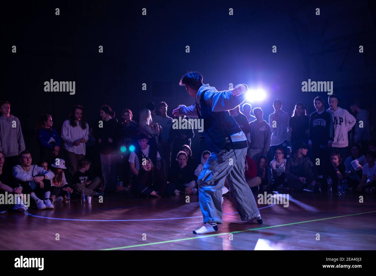 Dance Championship Street Style Challenge. Battles among pro dancers ...