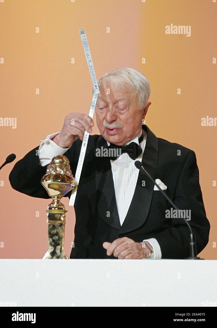 French actor Maurice Chevit, Best Supporting Actor, at the 19th ...