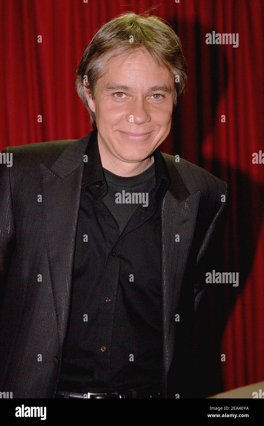 French actor Jose Paul at the 19th Molieres theatre awards ceremony ...