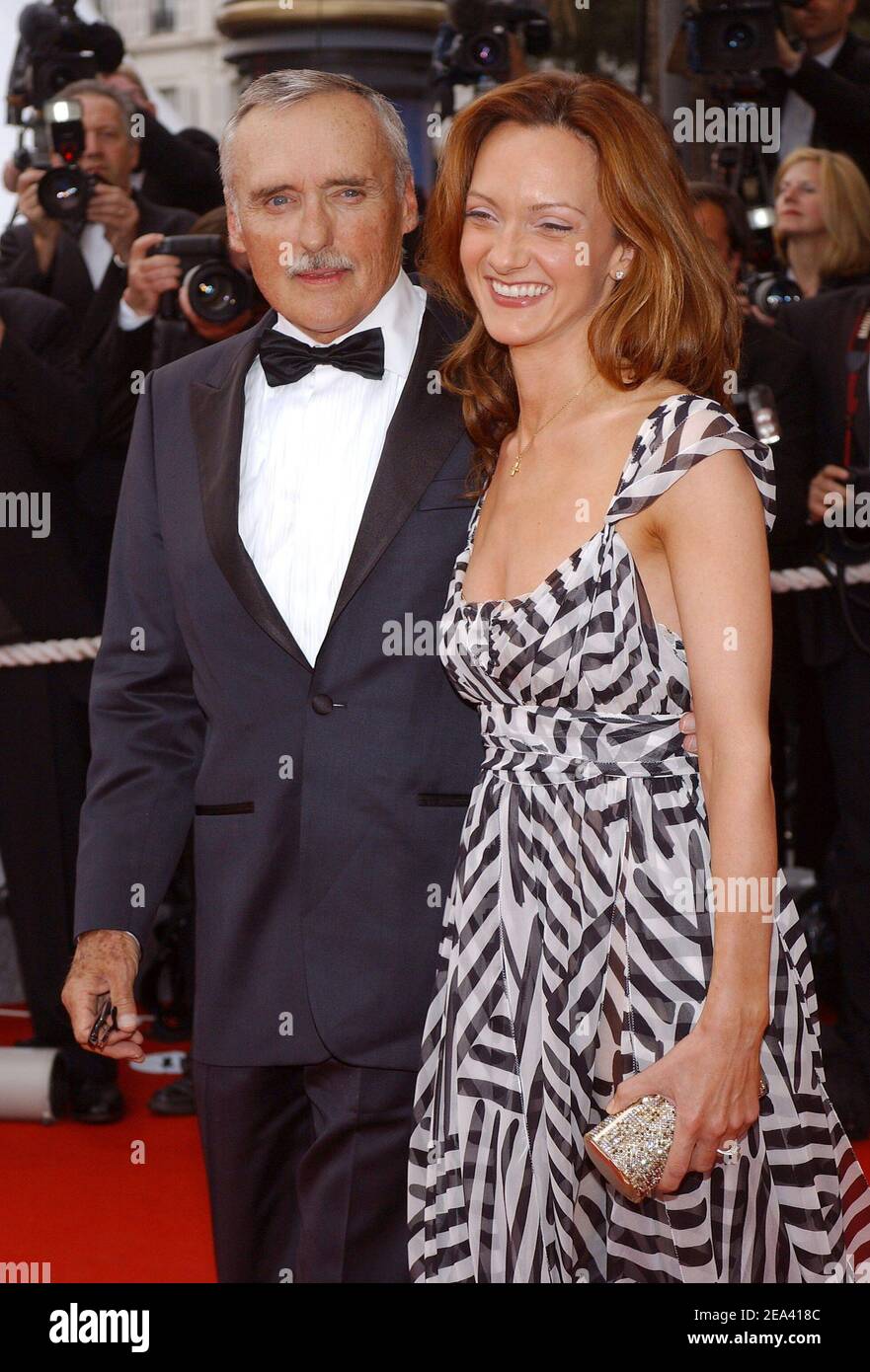 U.S. actor Dennis Hopper and wife Victoria Duffy arrive for the ...