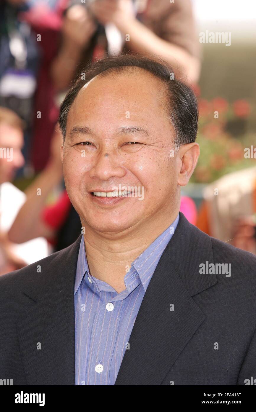 Chinese director John Woo poses during the jury photocall at the 58th ...