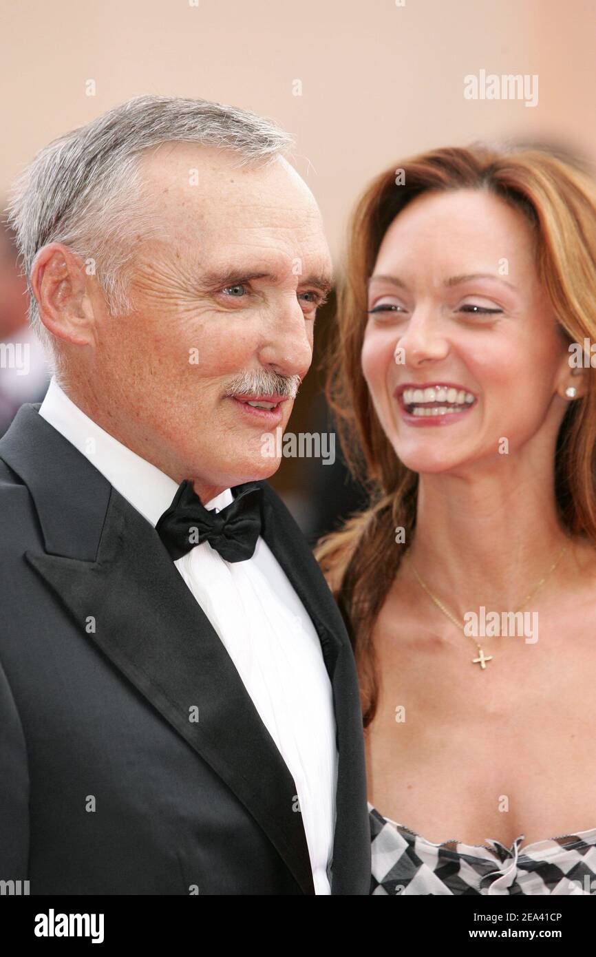 U.S. actor Dennis Hopper and his wife Victoria Duffy arrive for the ...