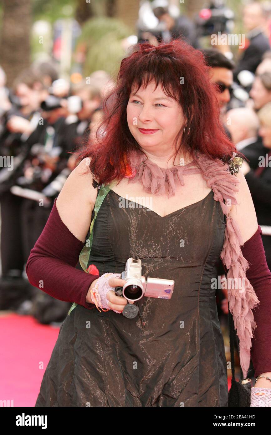 French actress Yolande Moreau arrives for the screening of the film ...