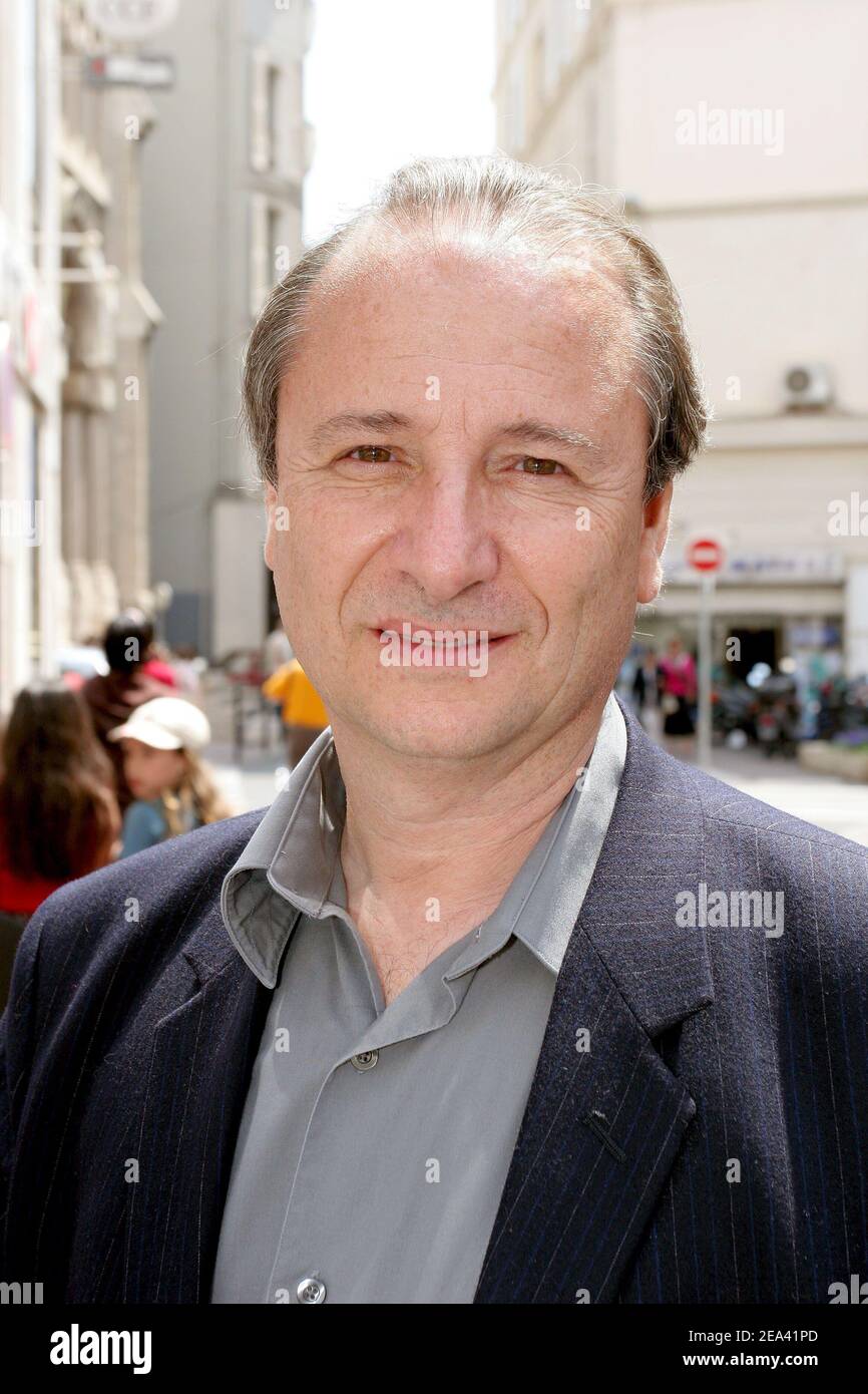 French actor Patrick Braoude during the 58th International Cannes film ...