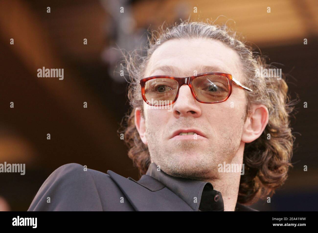 French actor Vincent Cassel arrives for the screening of the film ...