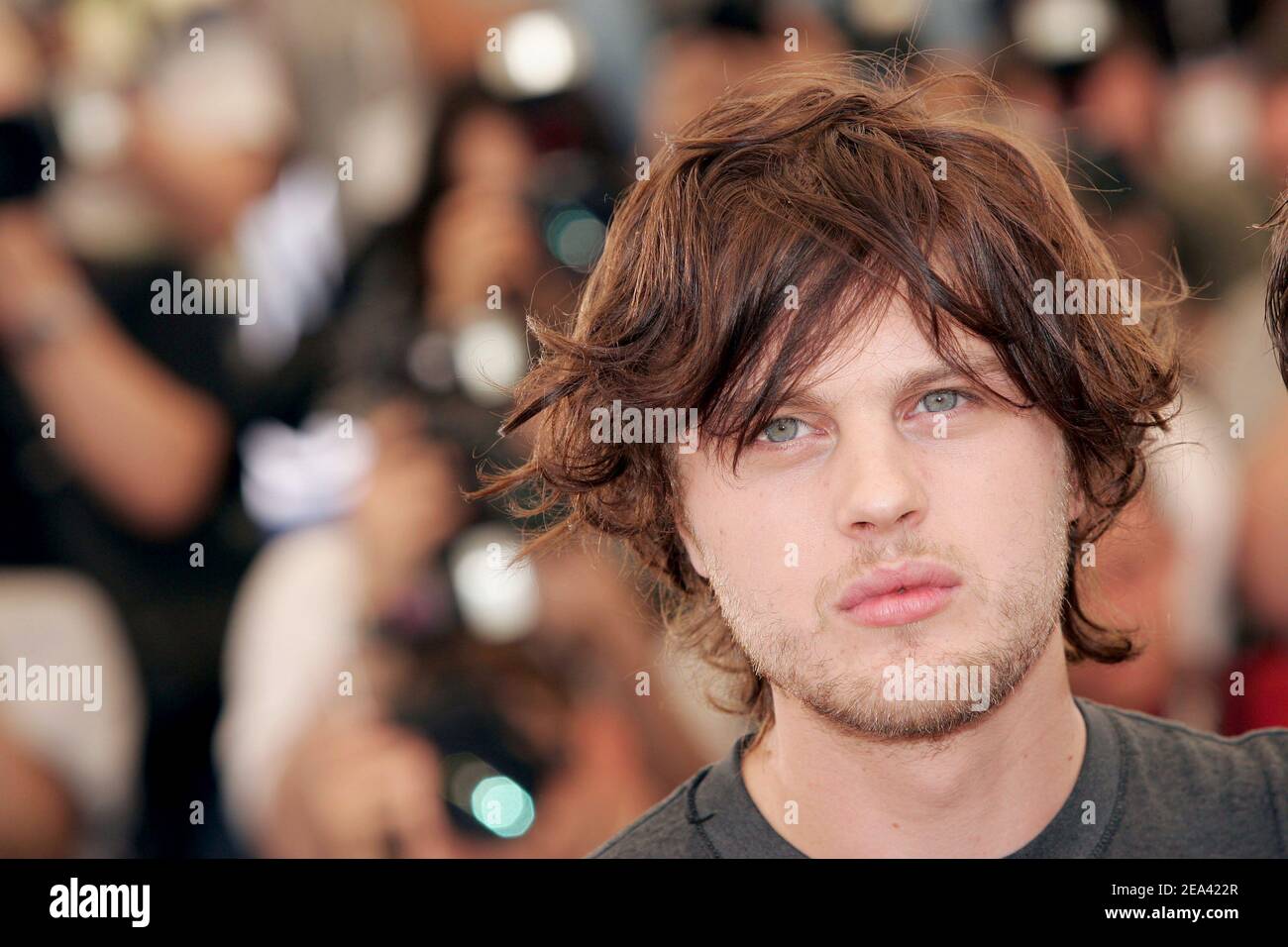 US actor Michael Pitt poses during a photocall for the US director Gus ...