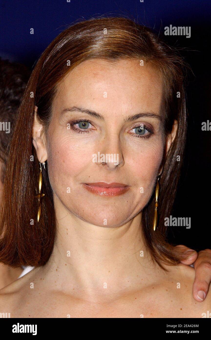 French actress Carole Bouquet arrives for the screening of the film ...