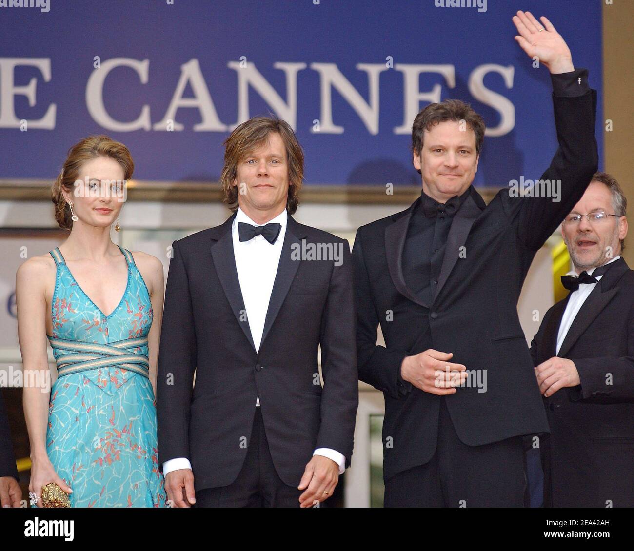 Kevin Bacon, Rachel Blanchard and Colin Firth arrive for the screening ...