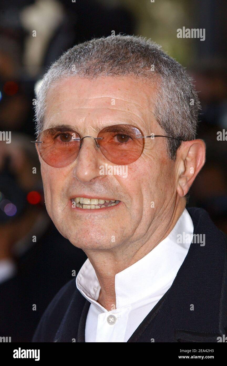 French director Claude Lelouch arrives for the screening of the film ...