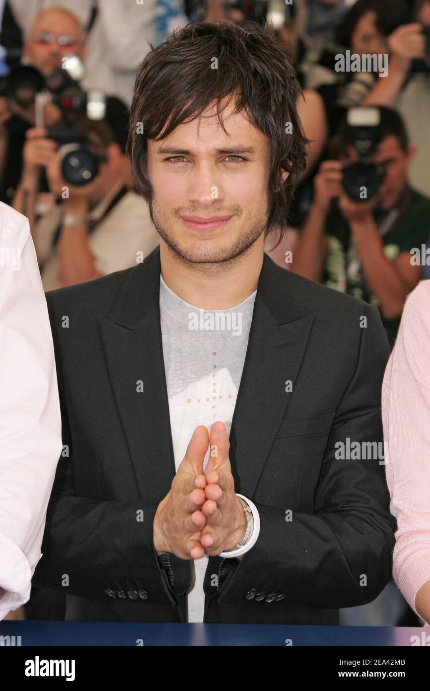 Mexican actor Gael Garcia Bernal poses at a photocall for US director ...