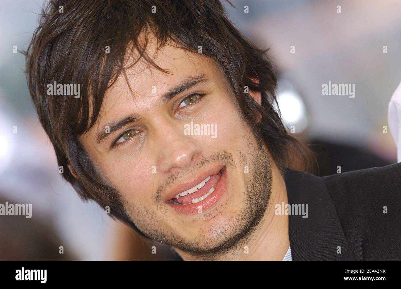 Mexican actor Gael Garcia Bernal poses at a photocall for US director ...