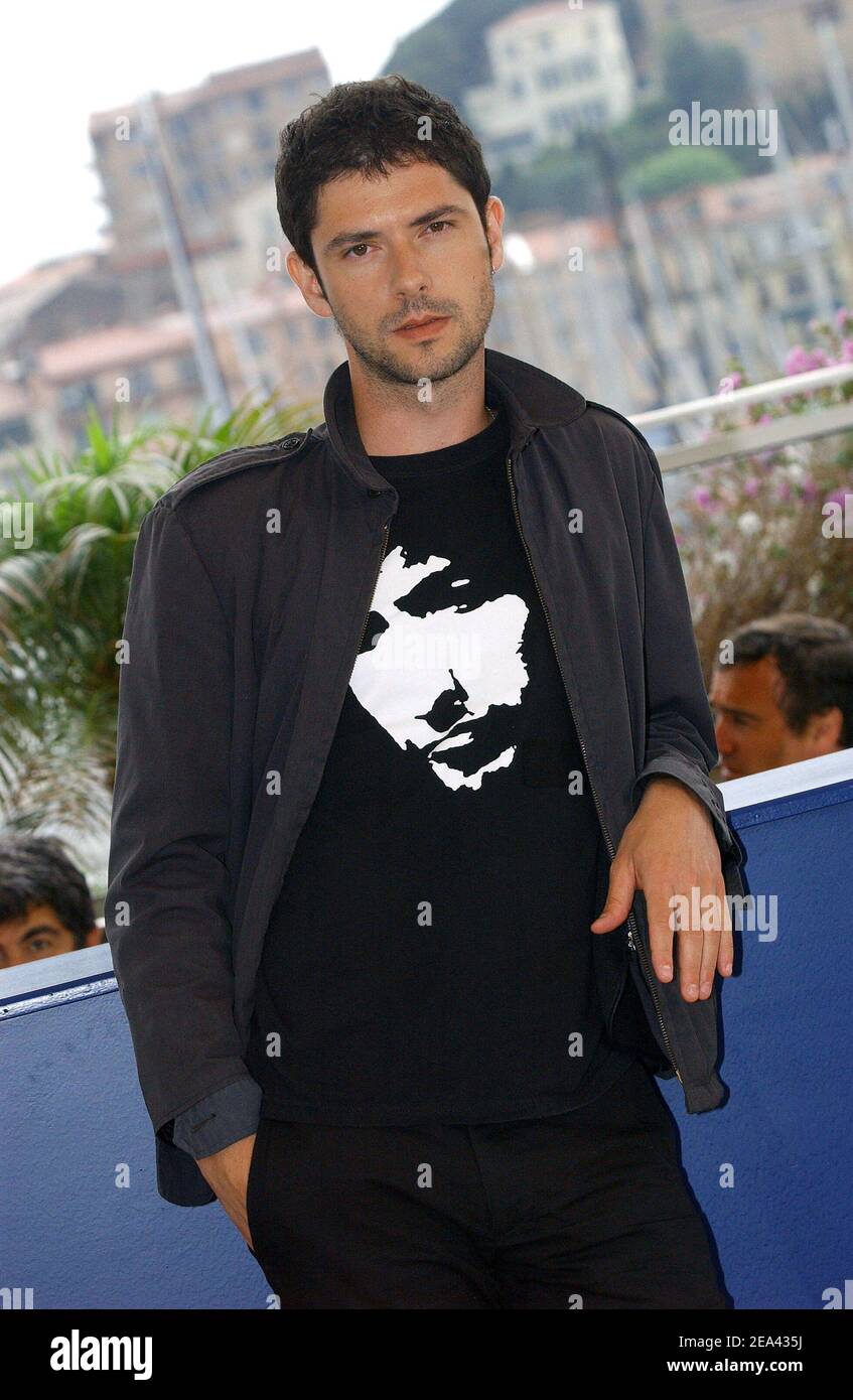 French actor Melvil Poupaud poses during a photocall for French ...