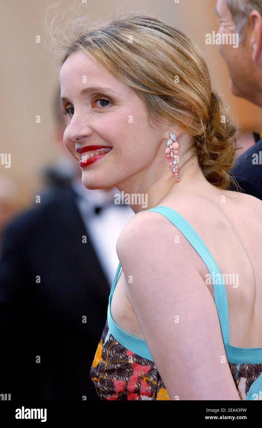 Julie Delpy arrives for the screening of the film 'Broken Flowers ...