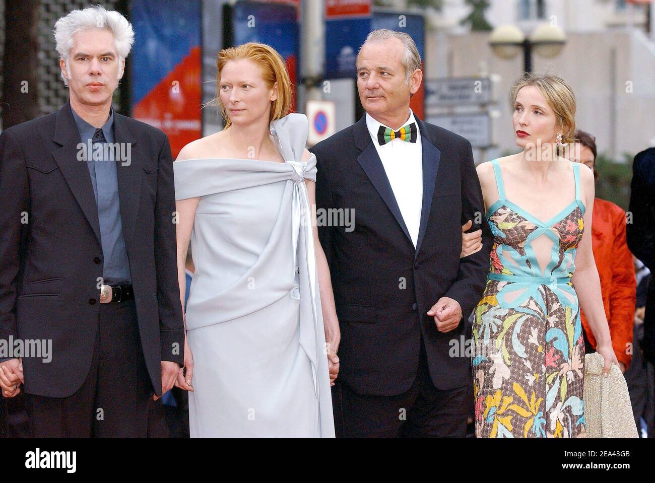 Julie Delpy, Jim Jarmusch, Bill Murray and Tilda Swinton arrive for the ...