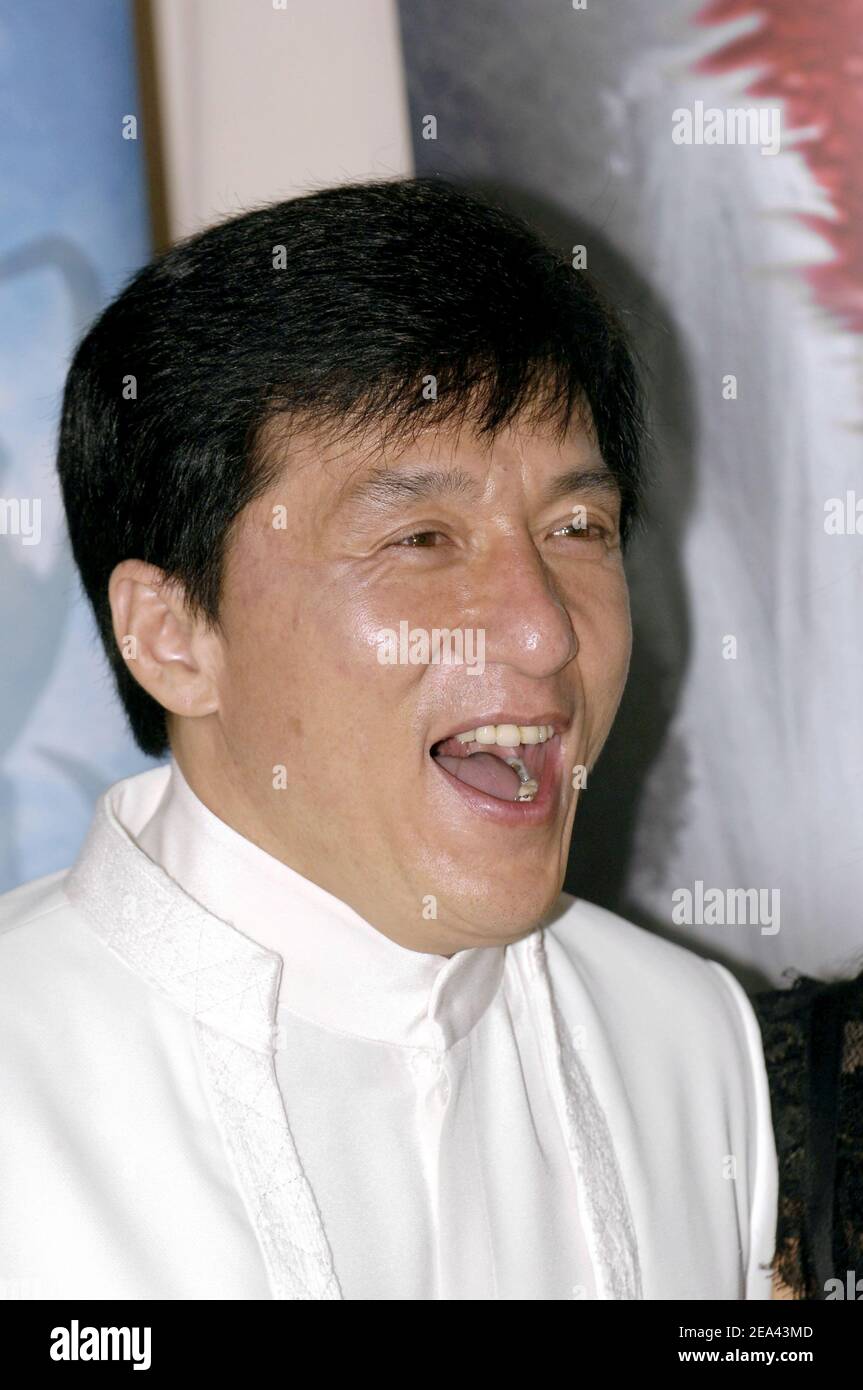 "Jacky Chan poses for the photographers during the photocall of ""The ...