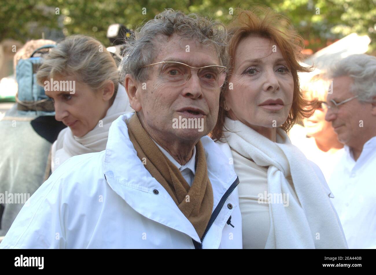 Actor Darry Cowl at St-Germain-des-Pres church in Paris, France, on May ...