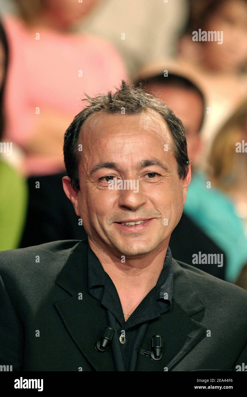 French film director Jacques Malaterre during the taping of Michel ...