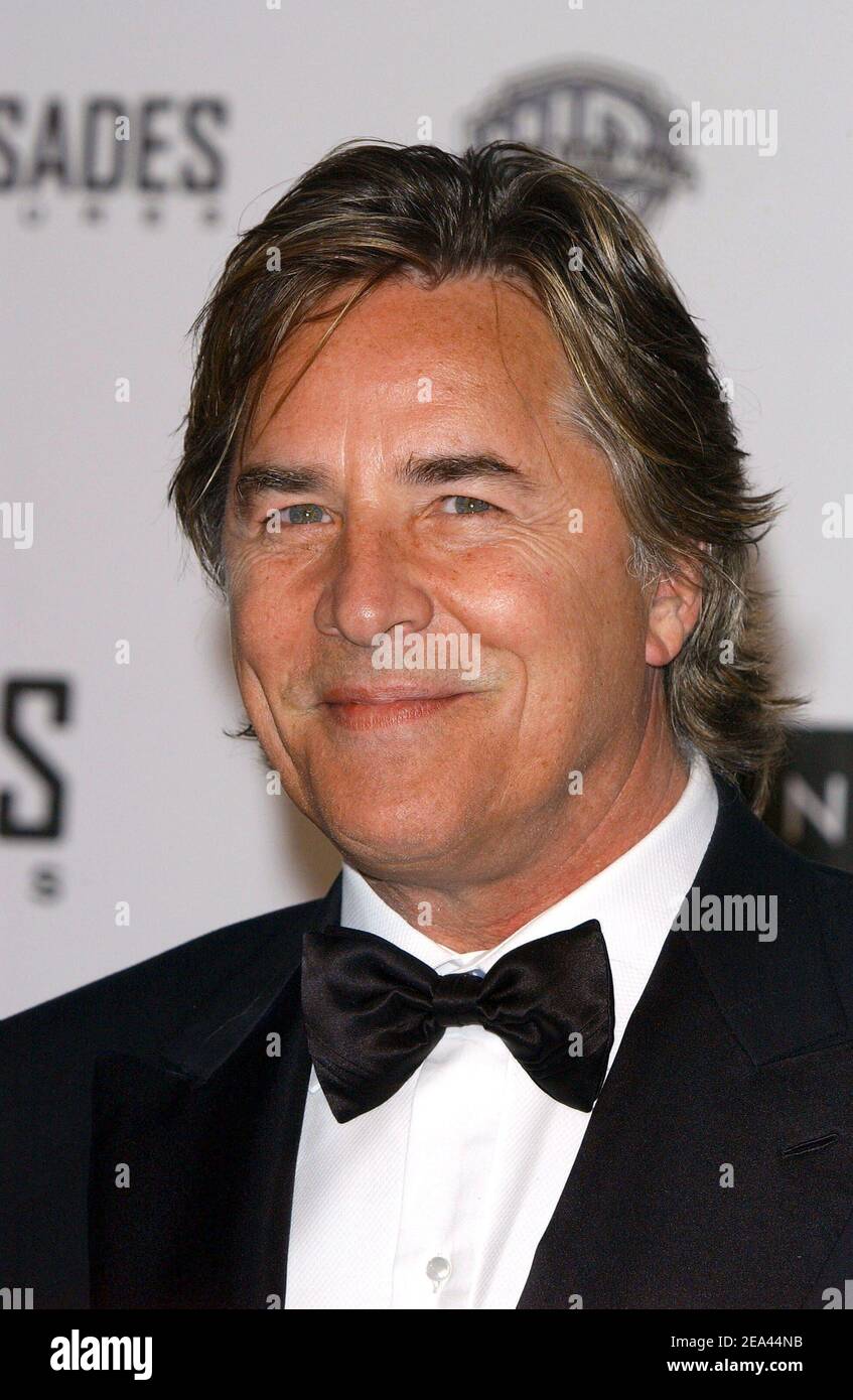Don Johnson attends the amfAR Party 'Cinema Against AIDS 2005' at Le ...