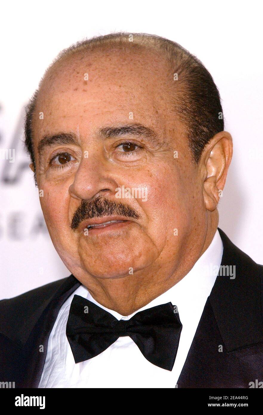 Adnan Khashoggi attends the amfAR Party 'Cinema Against AIDS 2005' at ...