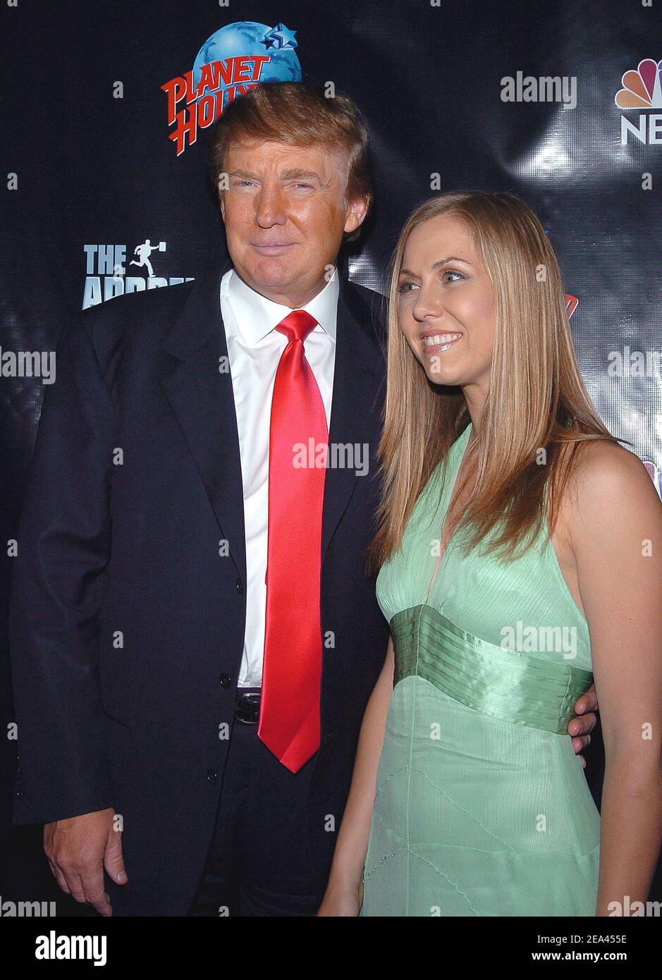 Donald Trump and winner of 'The Apprentice 3' Kendra Todd arrive at ...