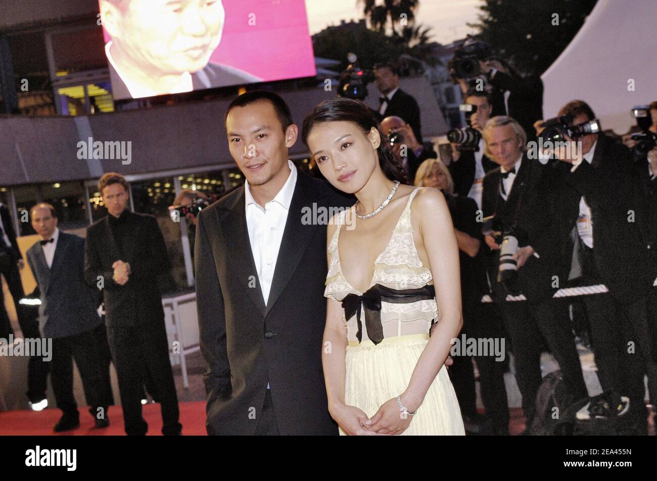 Chinese actors and cast members Shu Qi and Chang Chen arrive for the ...