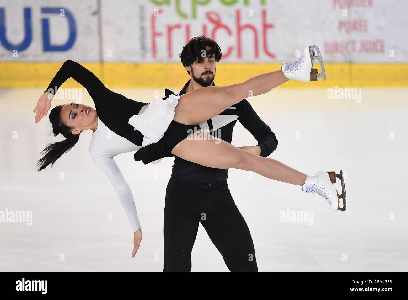 Egna/Neumarkt, Italy. 7th February, 2021. Jennifer JANSE VAN RENSBURG ...