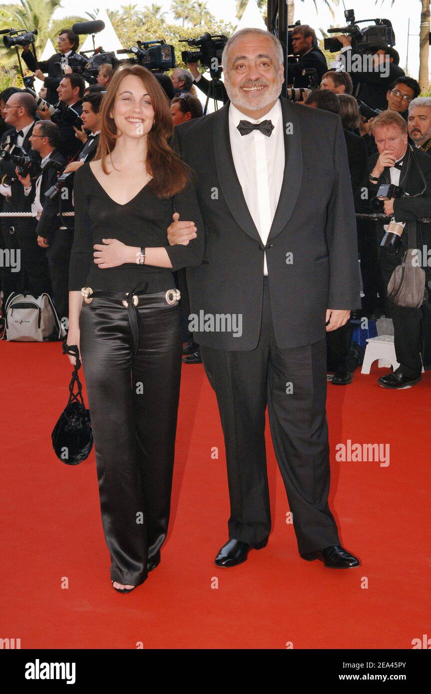 Philippe Seguin and his grand-daughter attend the Closing Ceremony of ...