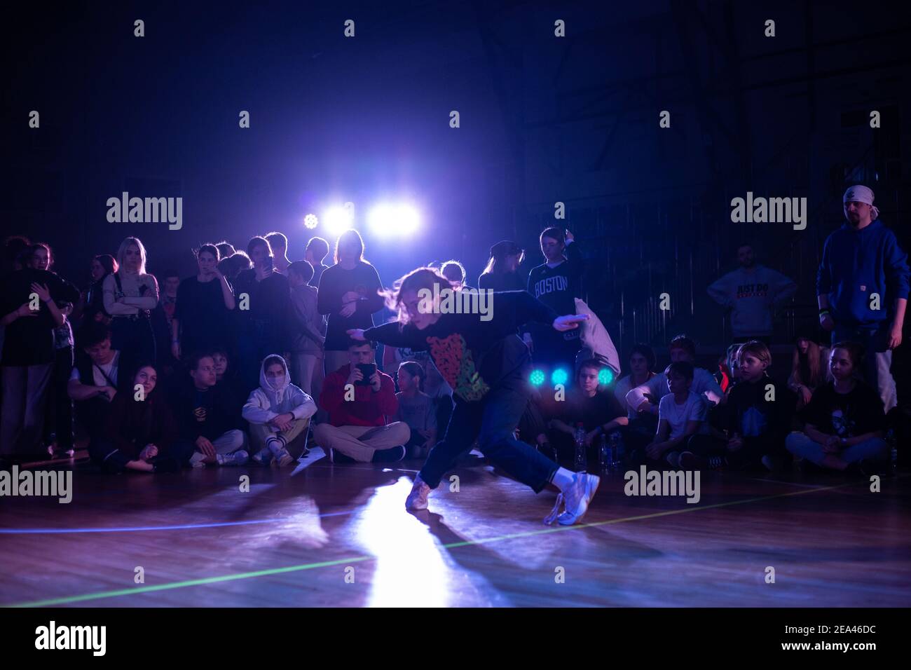 Dance Championship Street Style Challenge. Battles among pro dancers ...