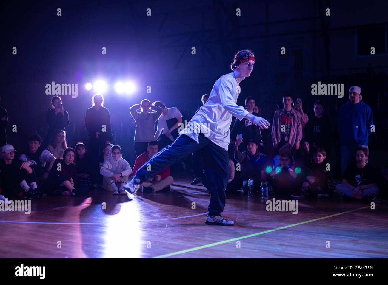 Dance Championship Street Style Challenge. Battles among pro dancers ...