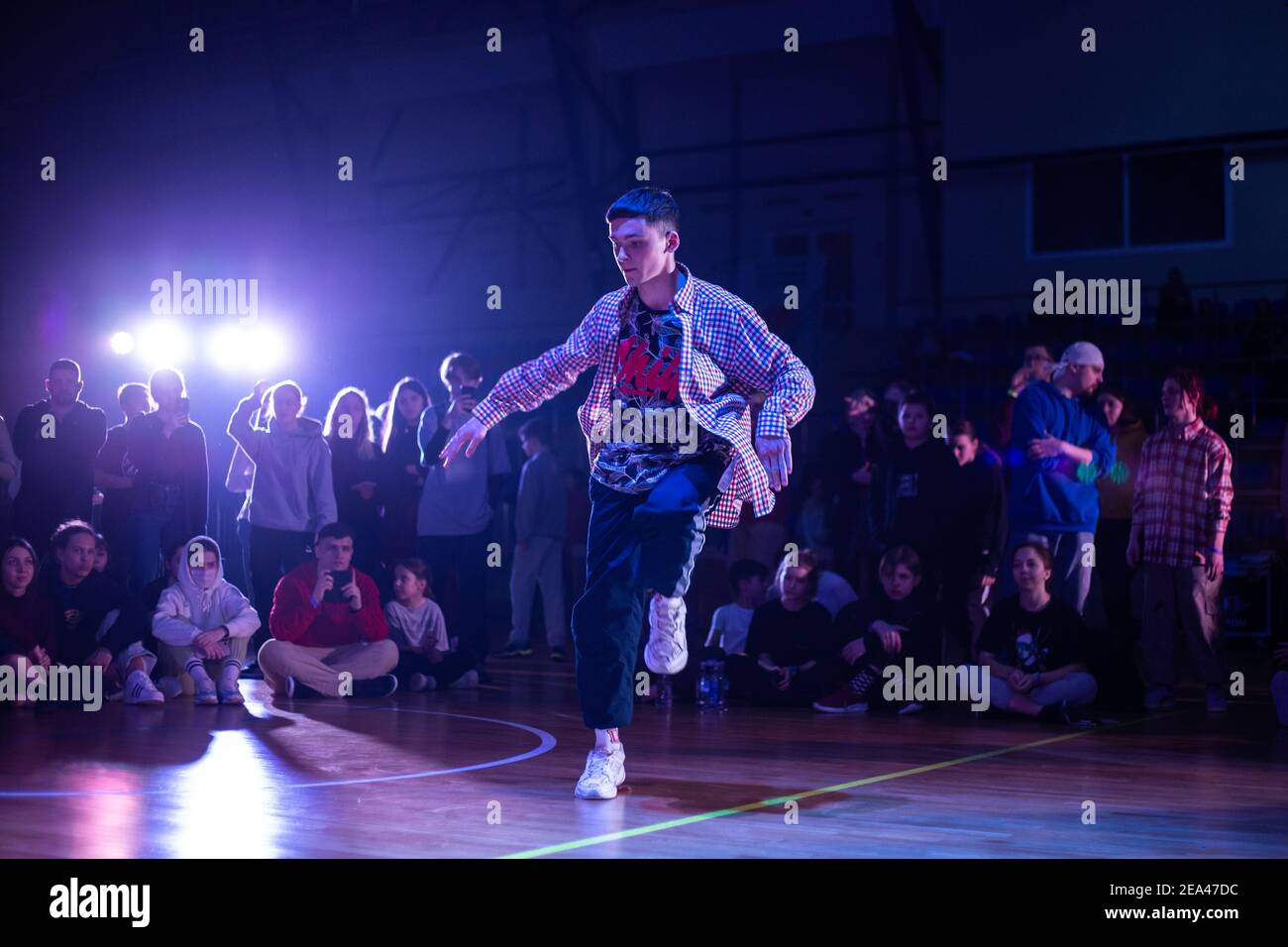 Dance Championship Street Style Challenge. Battles among pro dancers ...