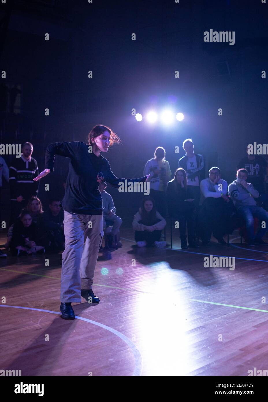 Dance Championship Street Style Challenge. Battles among pro dancers ...