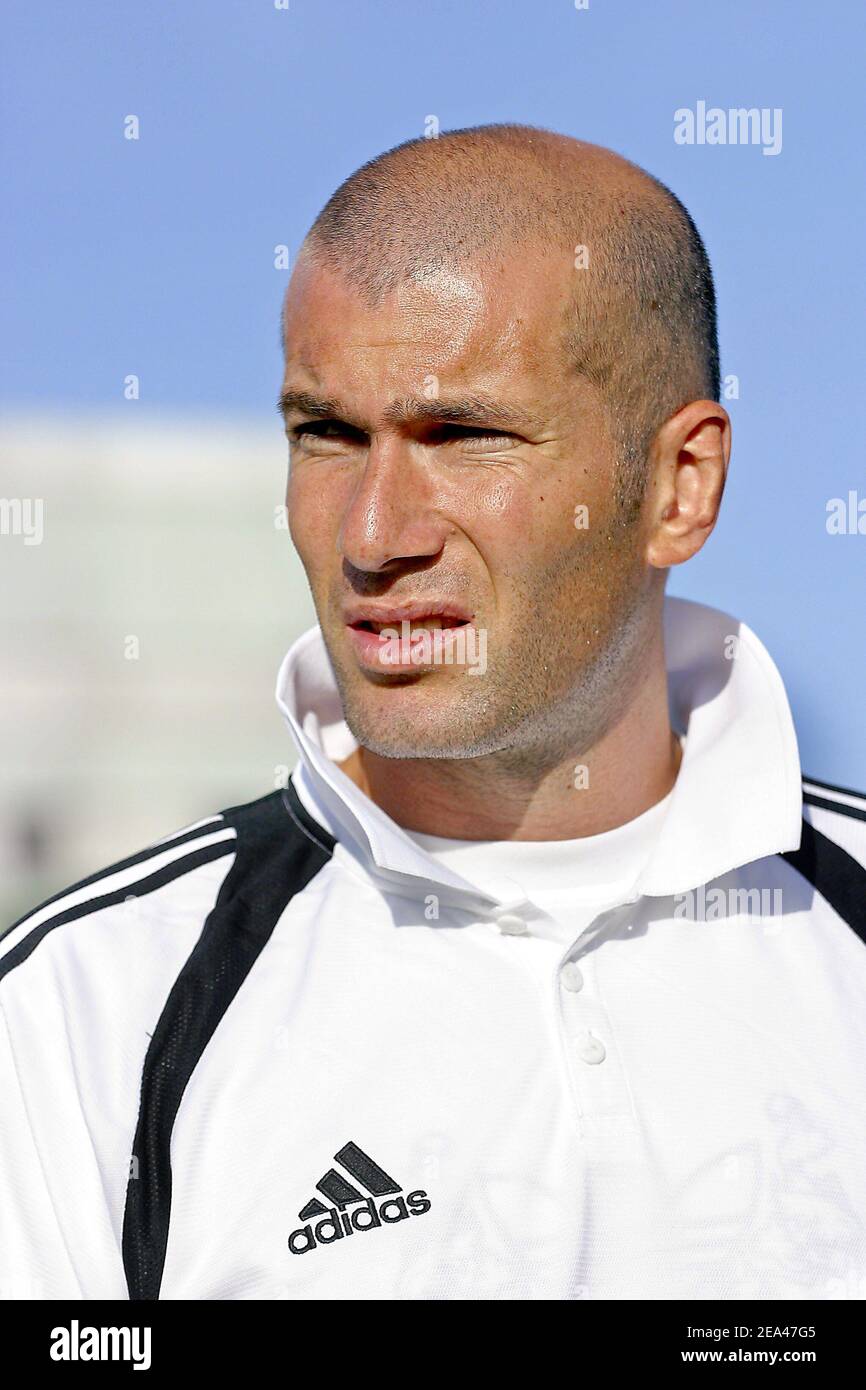 Portrait de zinedine zidane hi-res stock photography and images - Alamy