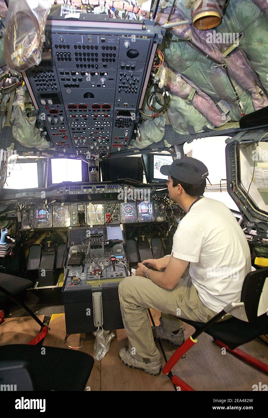 EXCLUSIVE. Inside view of an Airbus A-380 on the final assembly line in ...