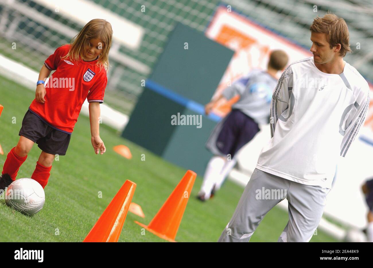 British international soccer superstar David Beckham launches The David ...