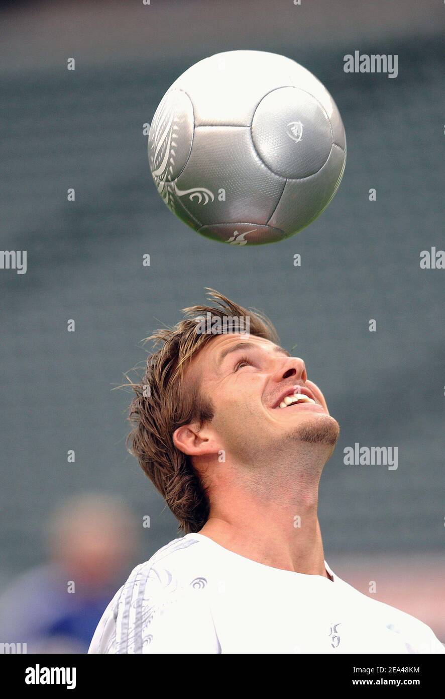 British international soccer superstar David Beckham launches The David ...