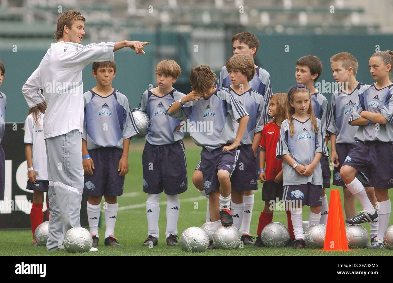British international soccer superstar David Beckham launches The David ...