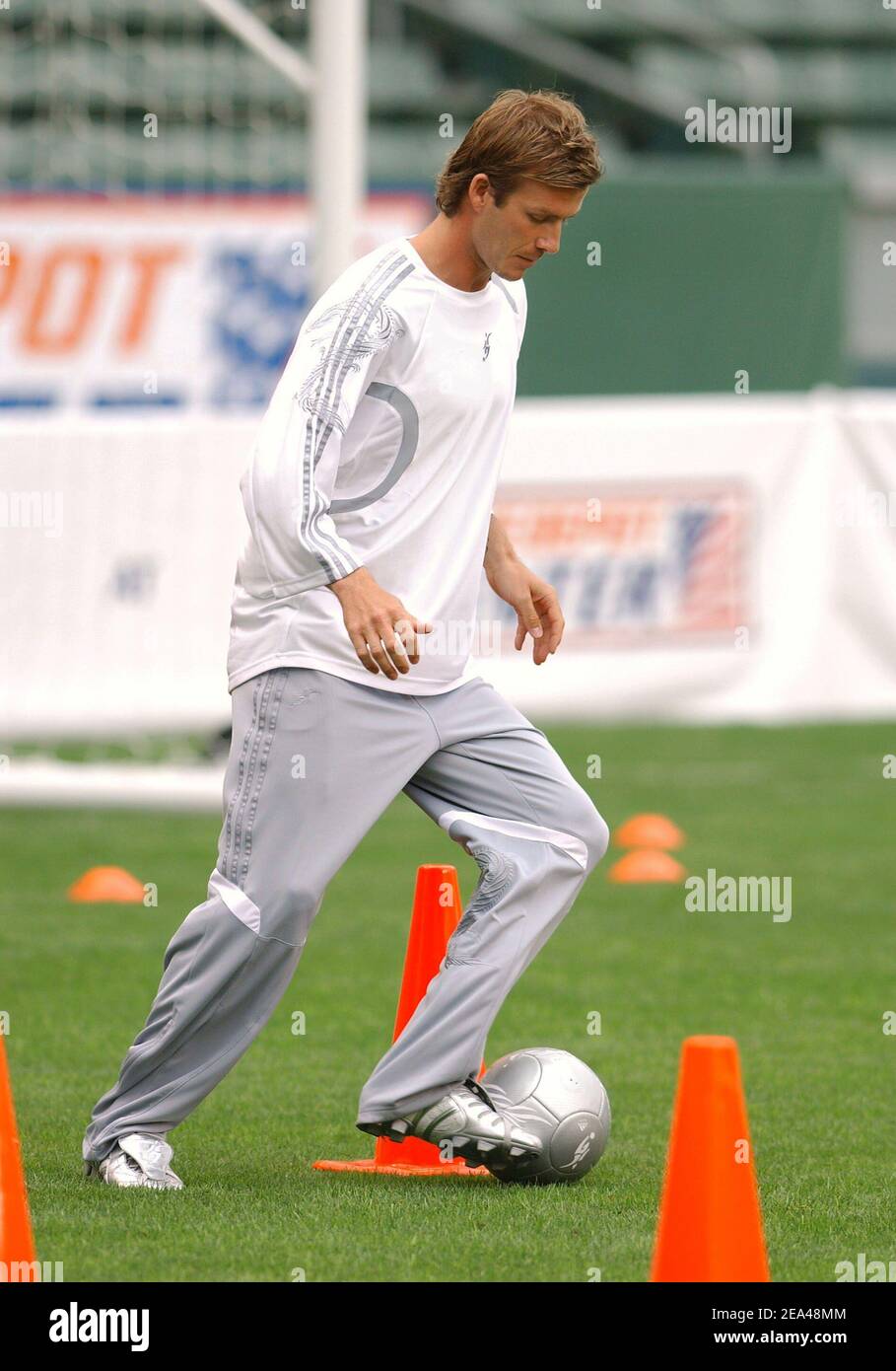 British international soccer superstar David Beckham launches The David ...