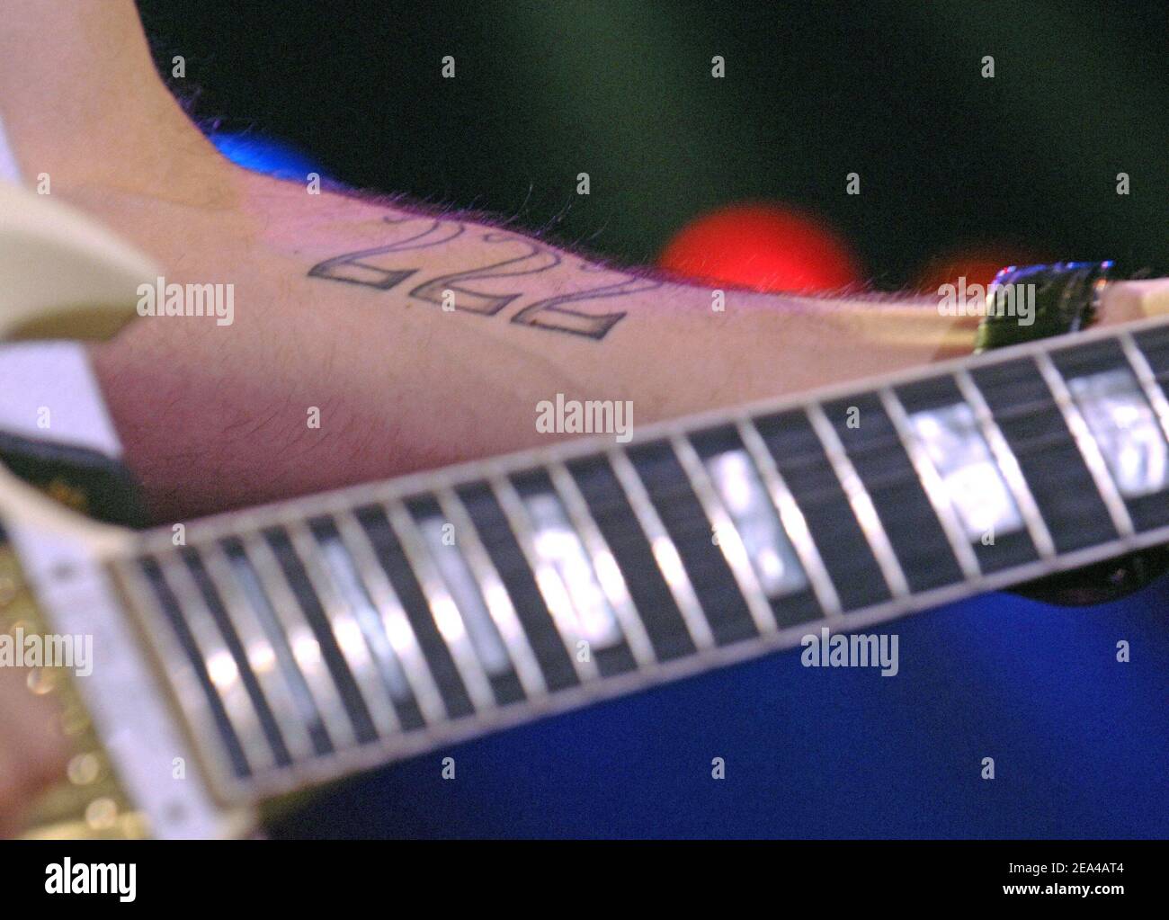 Adam levine tattoo hi-res stock photography and images - Alamy