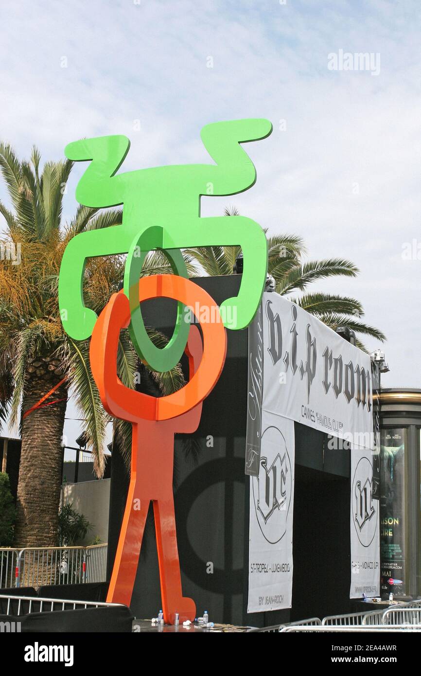 Entrance of famous 'VIP Room' located at the Palm Beach during the Film ...