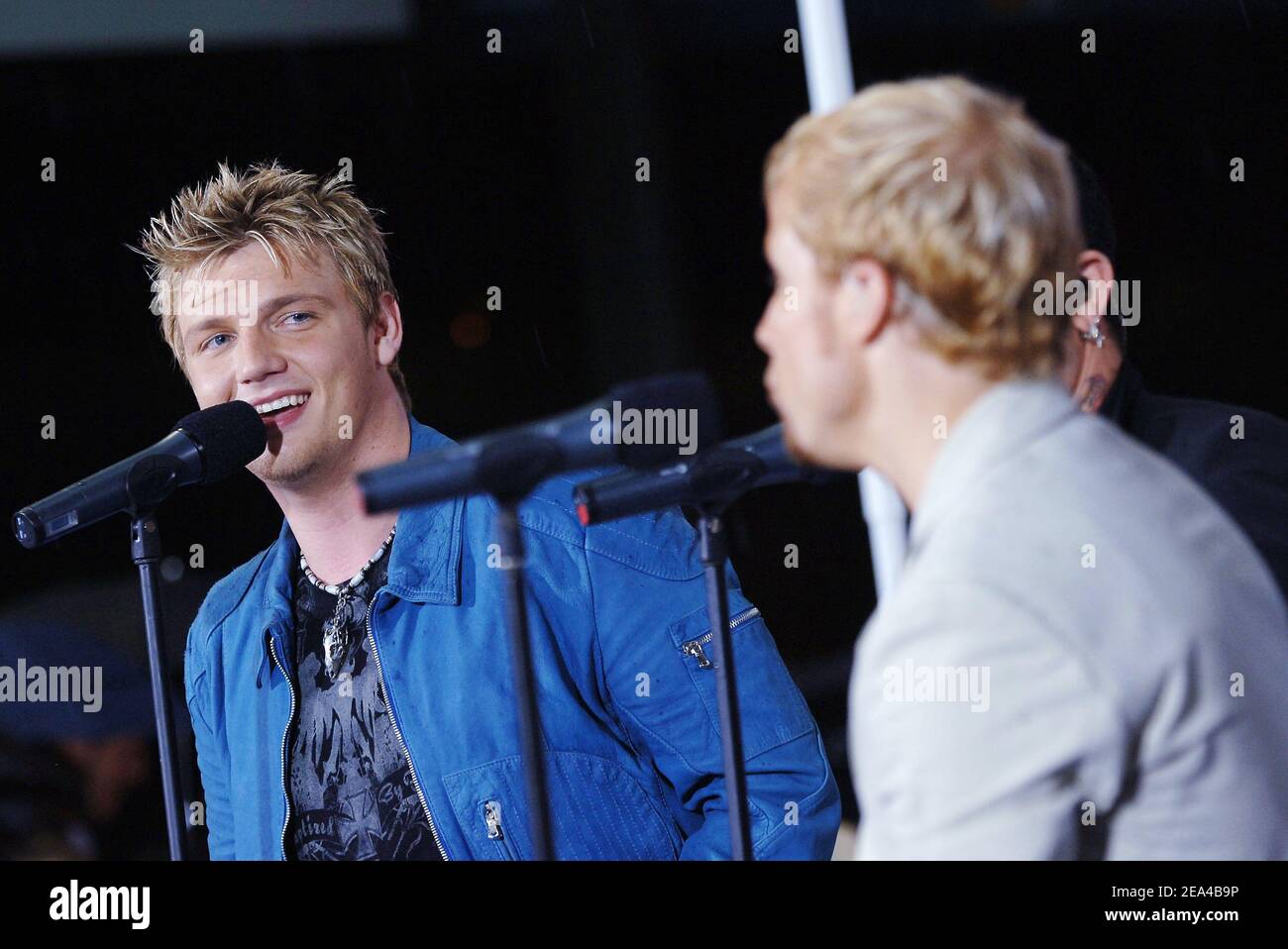 Nick Carter of the Backstreet Boys perform live on the Plaza at ...