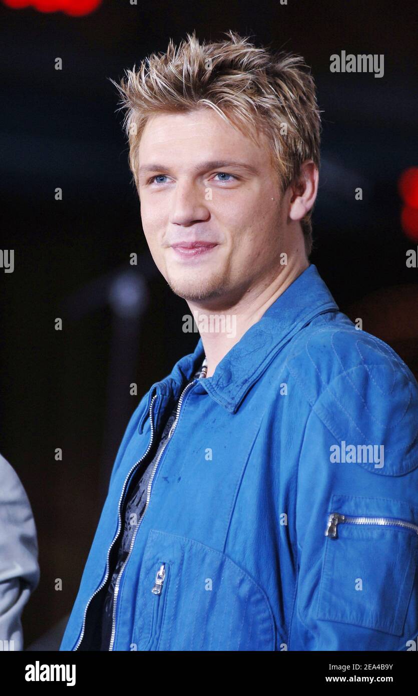 Nick Carter of the Backstreet Boys perform live on the Plaza at ...