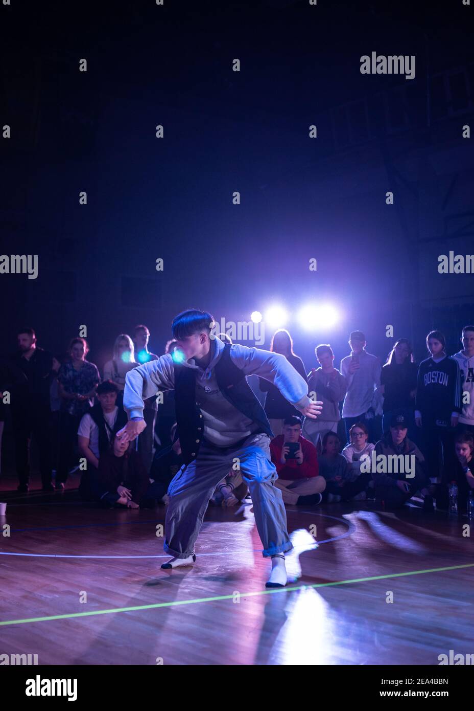 Dance Championship Street Style Challenge. Battles among pro dancers ...