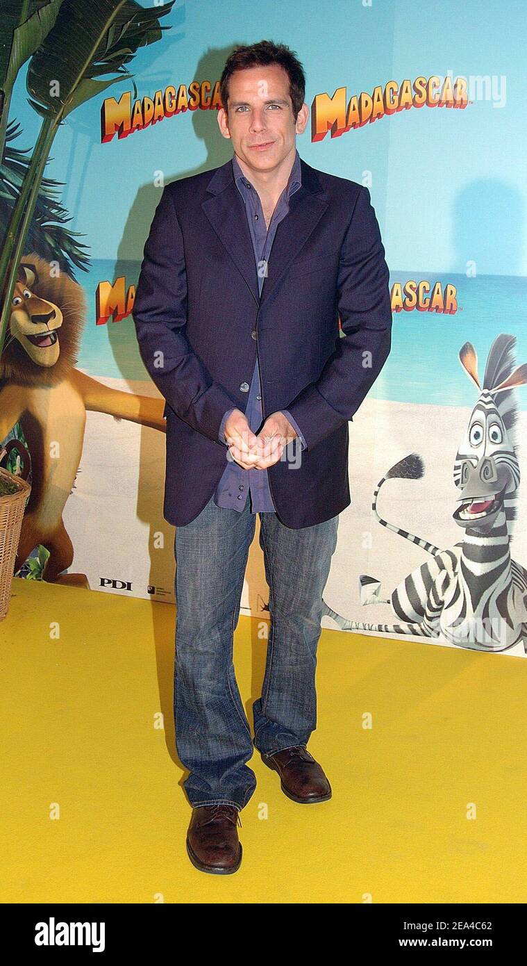 Cast member US actor Ben Stiller attends the premiere of Dreamworks ...