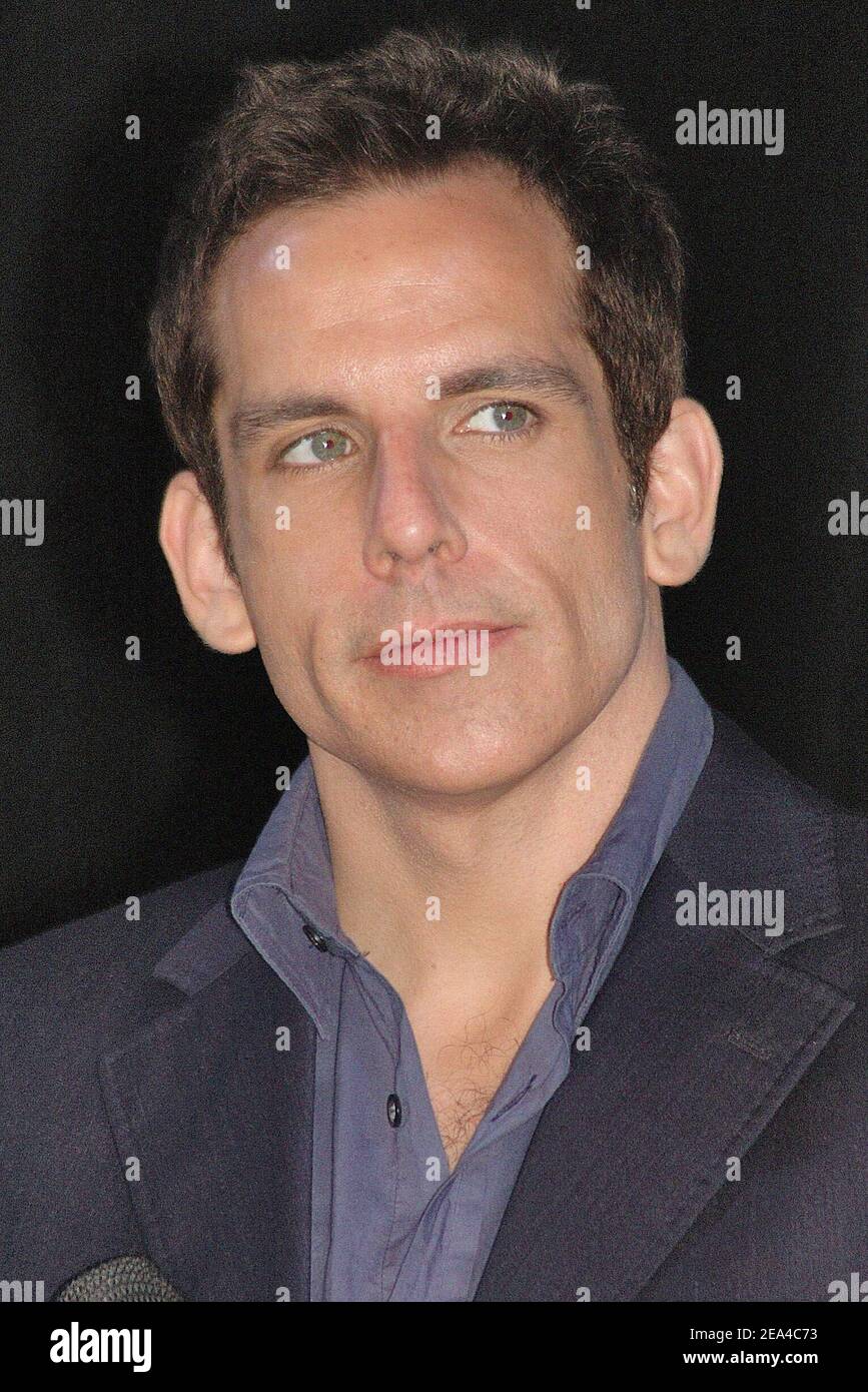 Cast member US actor Ben Stiller attends the premiere of Dreamworks ...