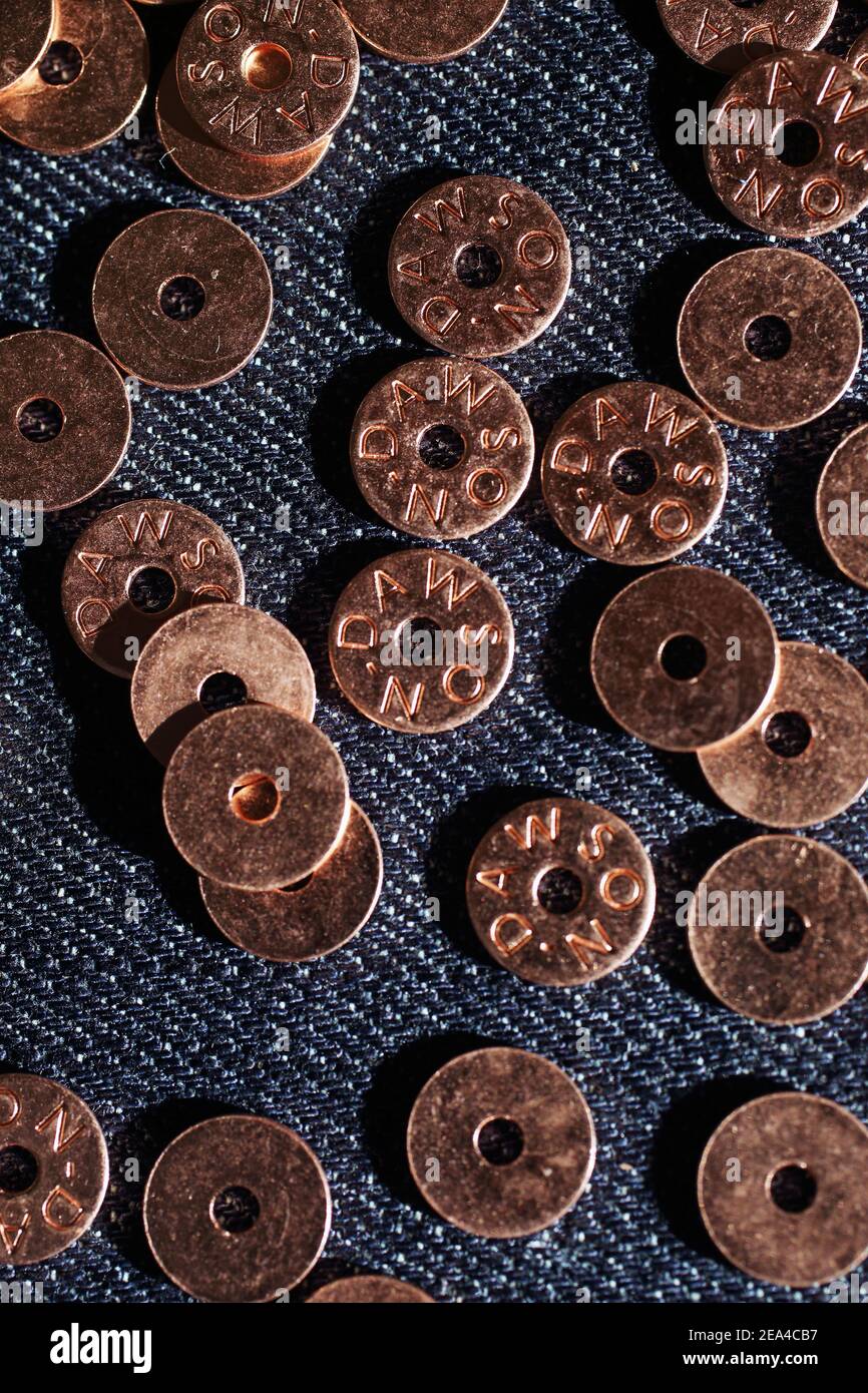Copper Rivets Jeans