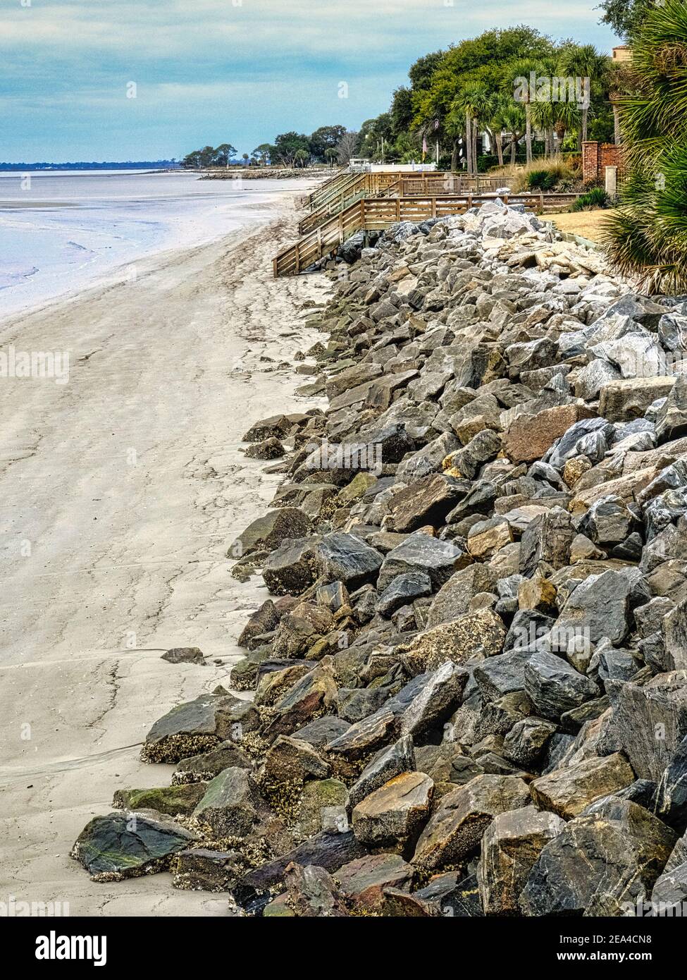 Rock boulder barrier hi-res stock photography and images - Alamy