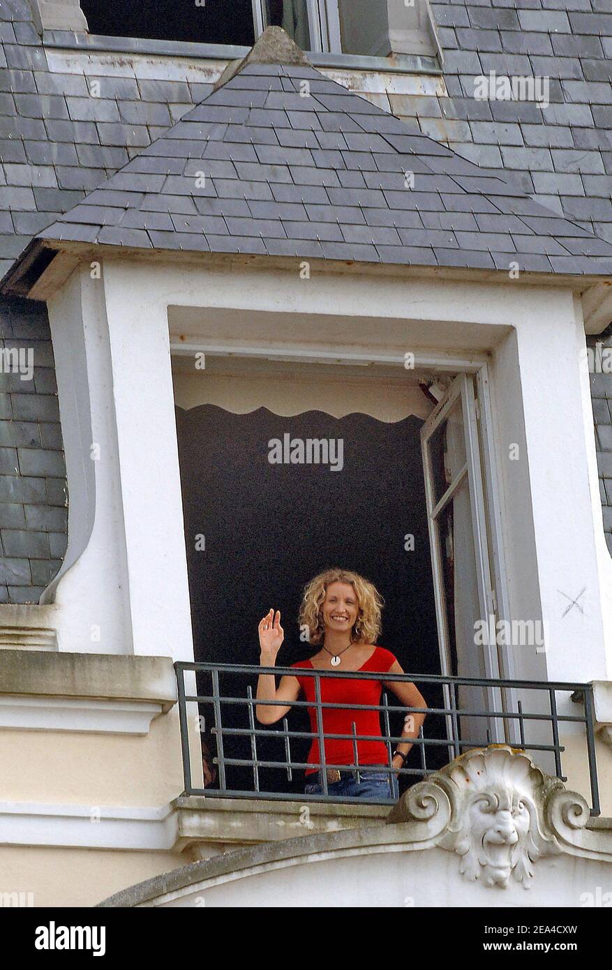 French actress alexandra lamy poses hi-res stock photography and images ...