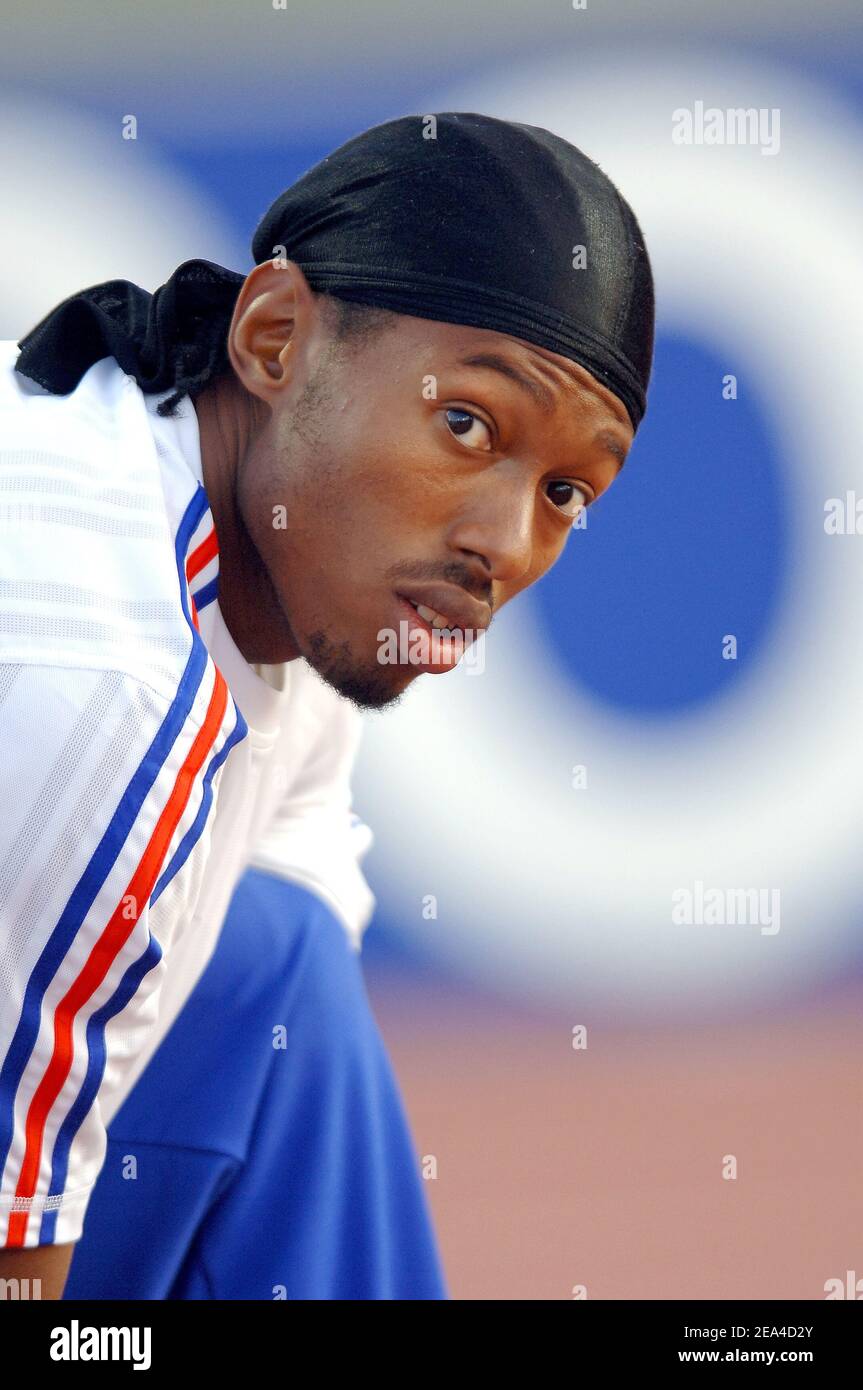 French athlet Michael Hanany on high jump during the Spar European Cup ...