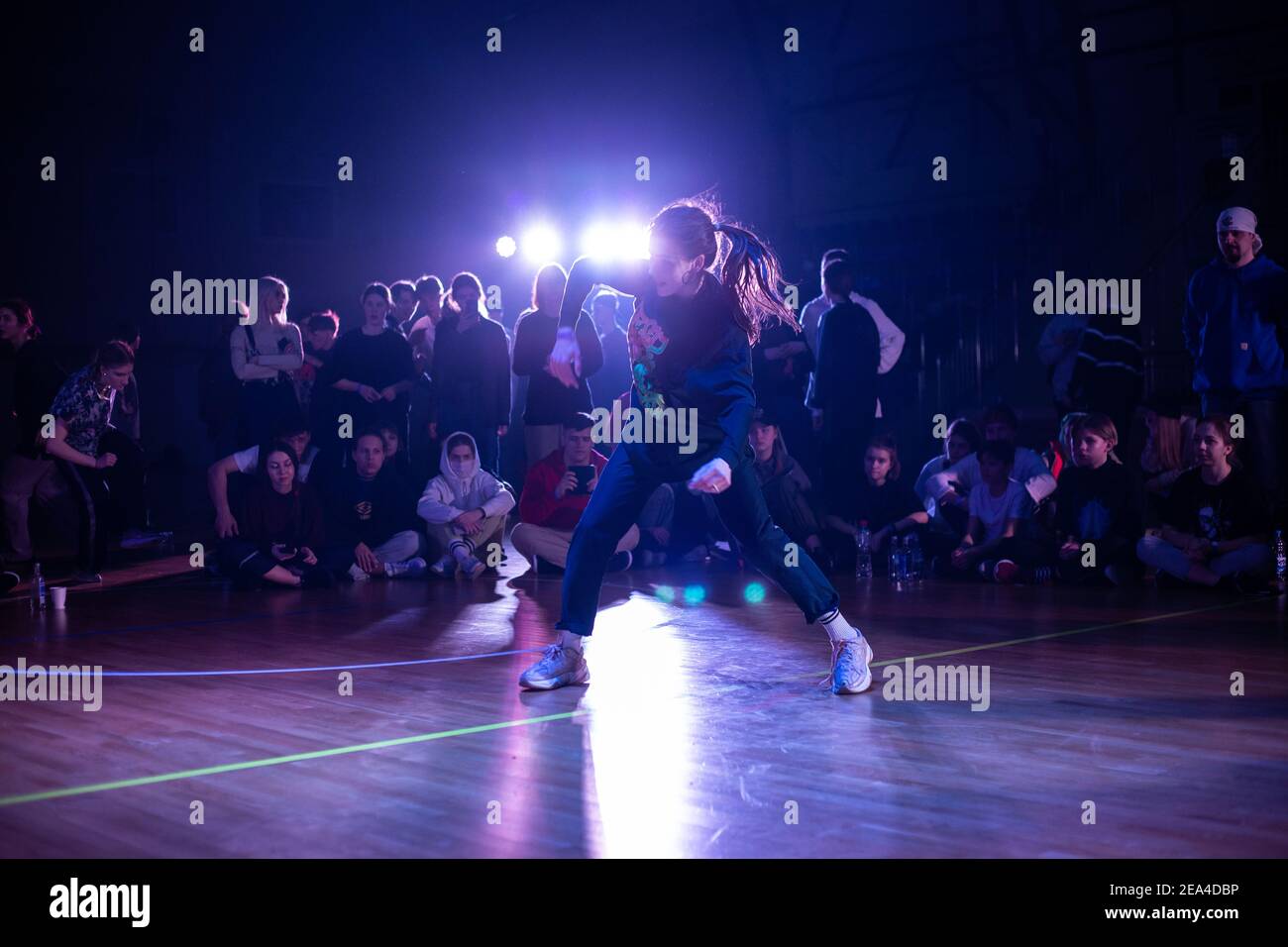 Dance Championship Street Style Challenge. Battles among pro dancers ...