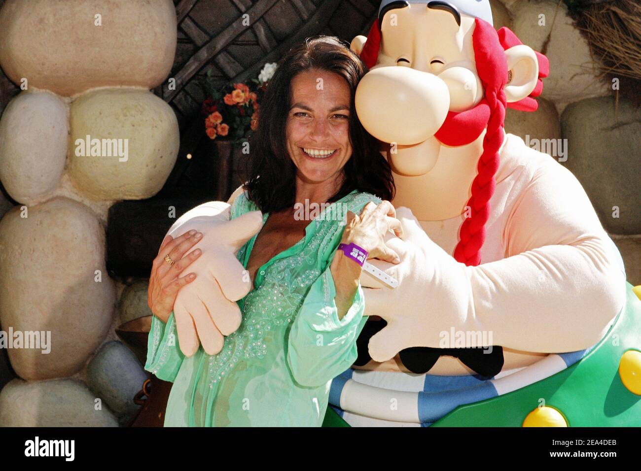French singer and actress Lio during the inauguration of the new Magic ...